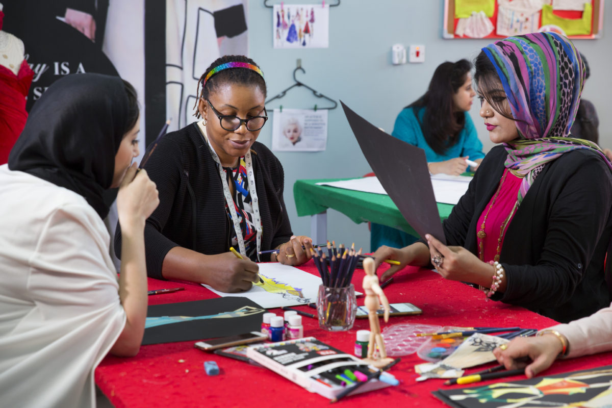 Fashion school in Qatar - branches Burgo fashion institute in Al Wukair